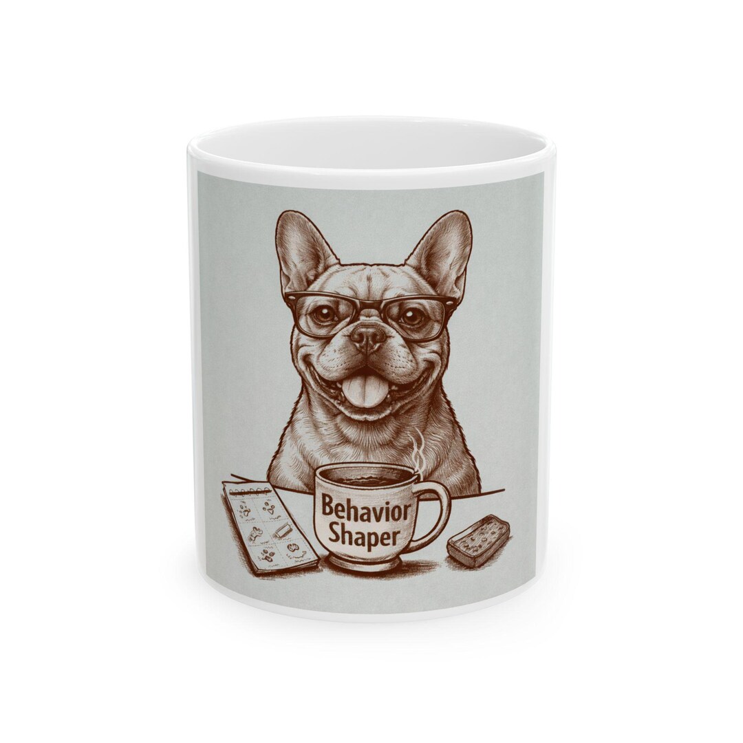French Bulldog Behavior Shaper Mug | Cute Dog Trainer Coffee Cup - Etsy