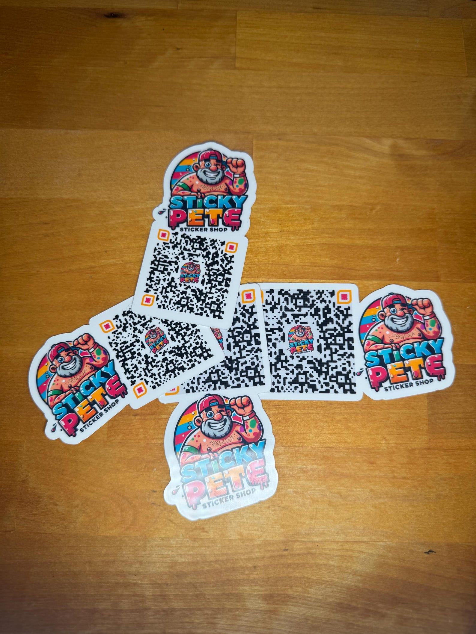 Custom QR Code Sticker With Logo, Personalized Business QR Code Label ...