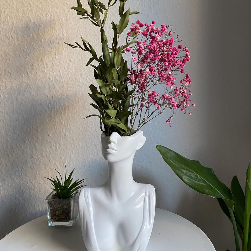 Bust Vase - Etsy UK