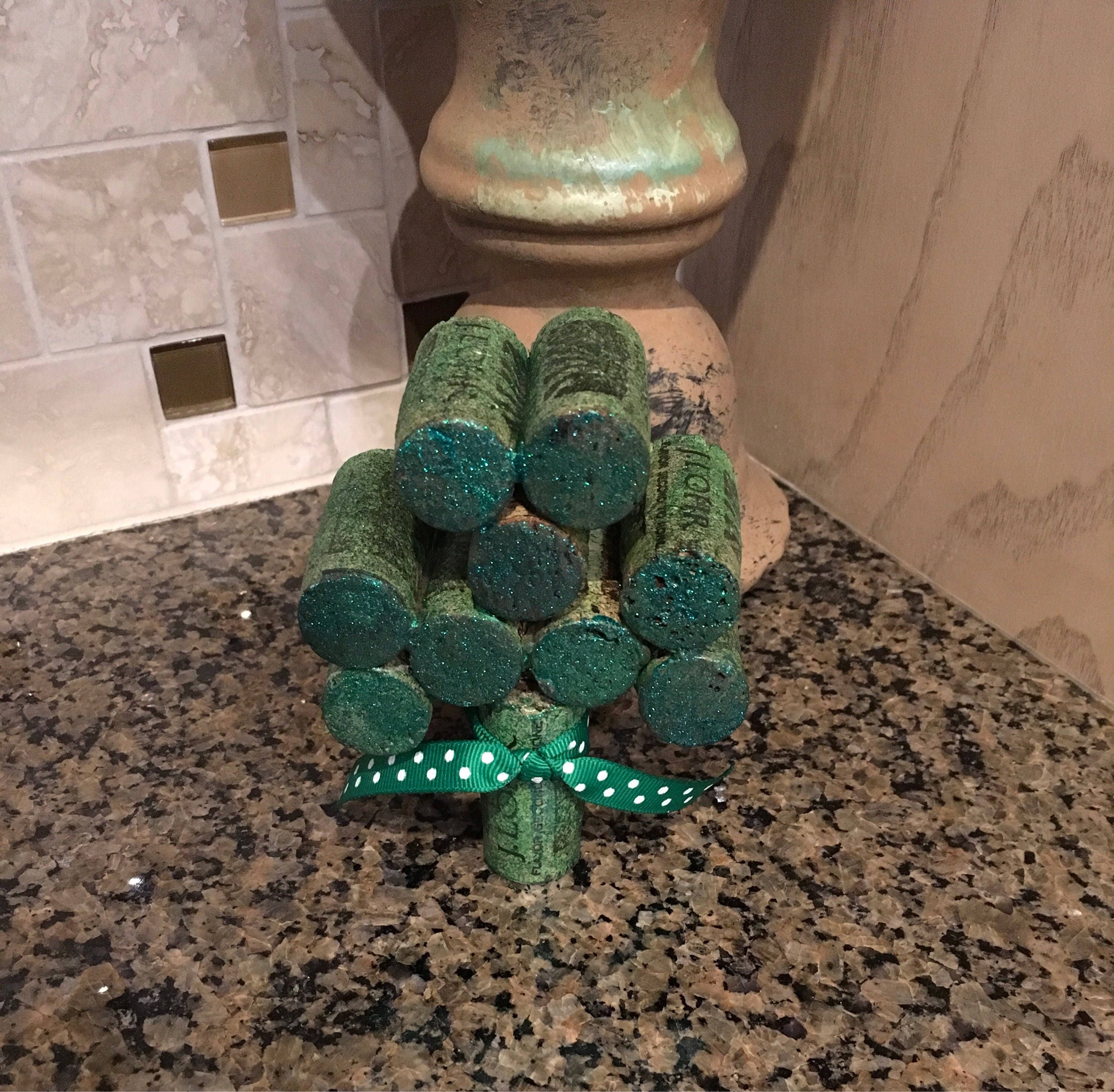 Shamrock Wine Cork - Etsy