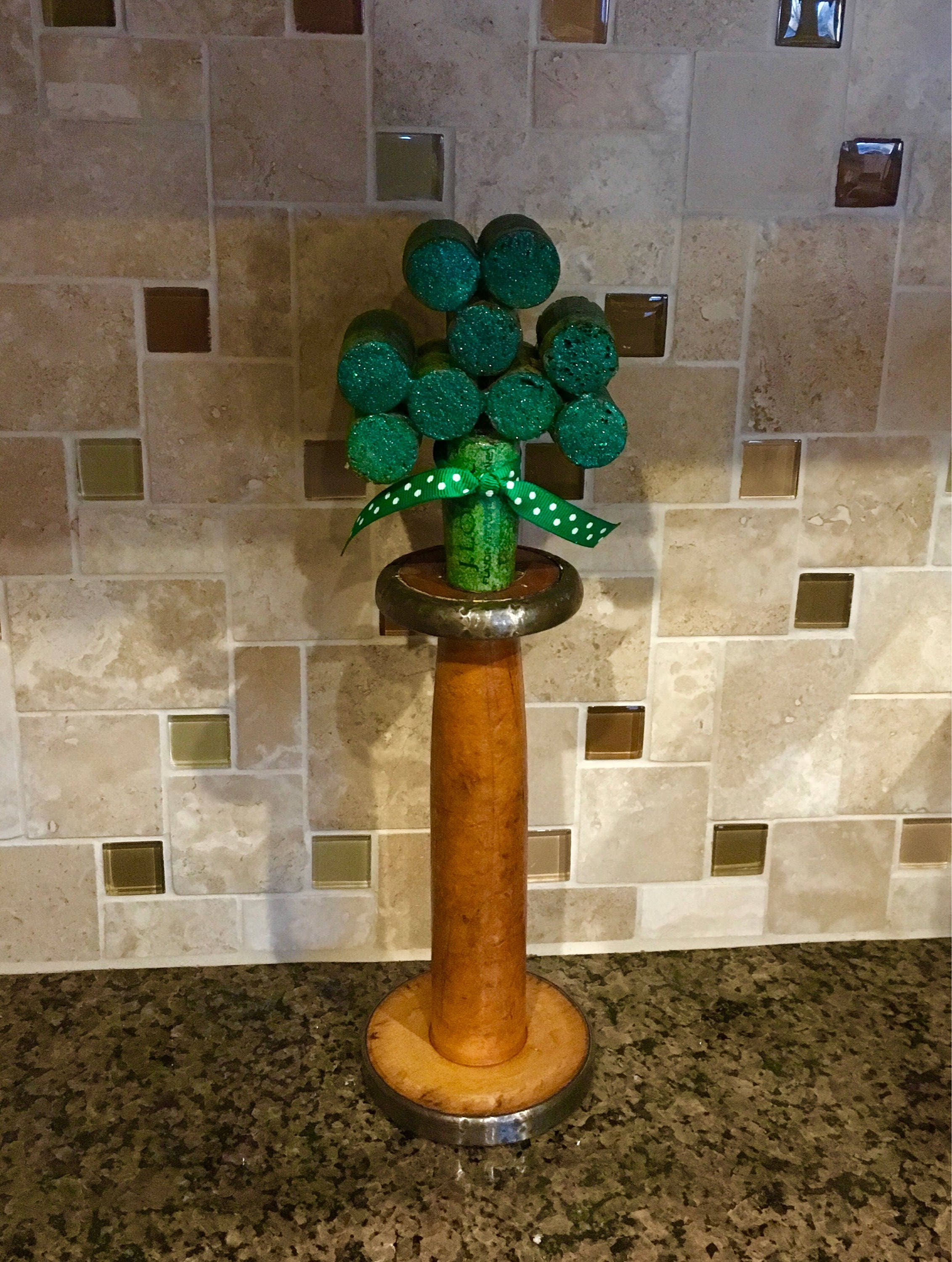 Shamrock Wine Cork - Etsy