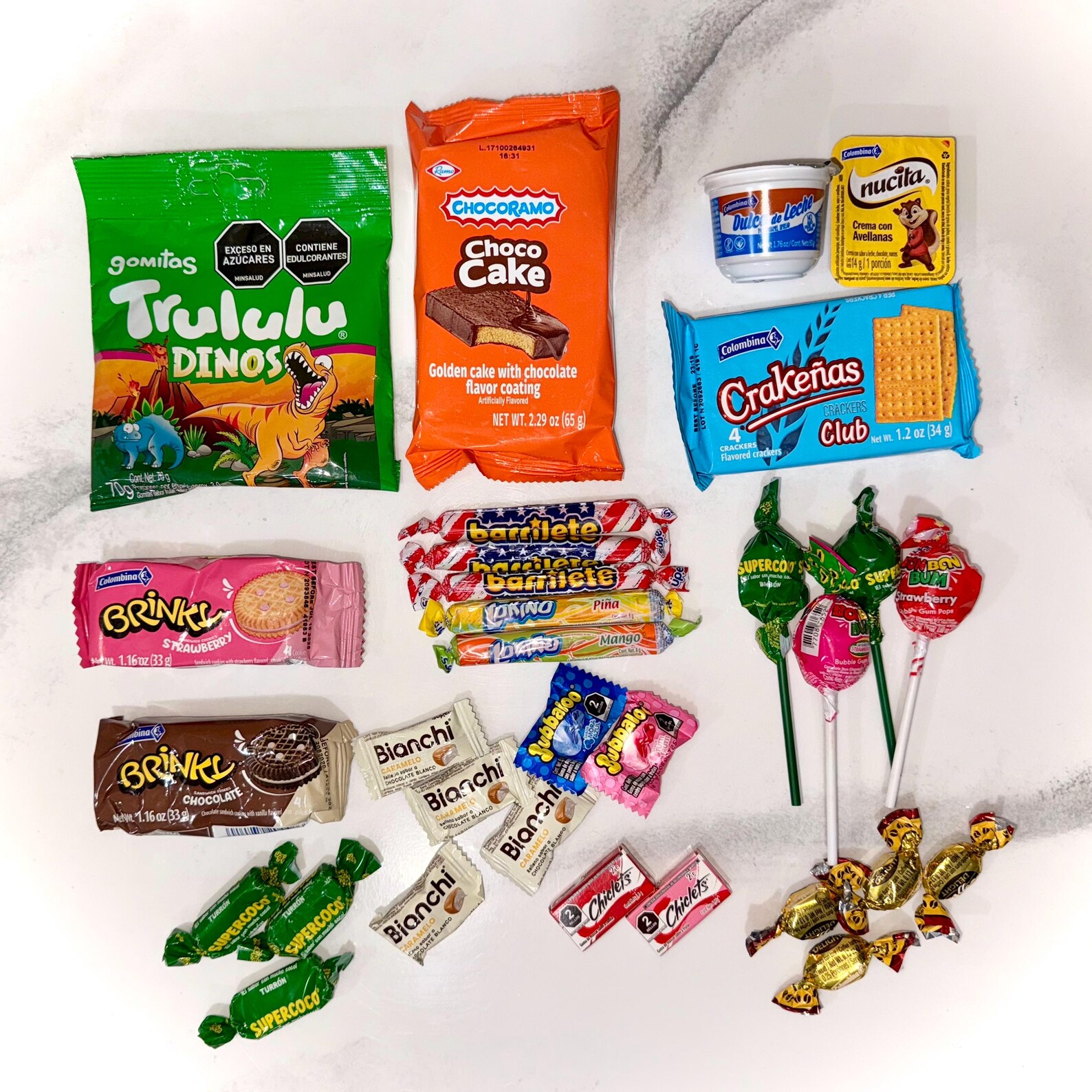 Colombian Candy Mix Gift Box - Sweet Treats Taste From Colombia Basket ...