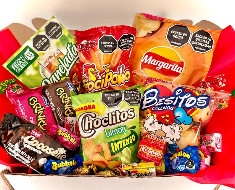 Colombian Artisan Snack and Candy Gift Box - Taste of Colombia Basket ...