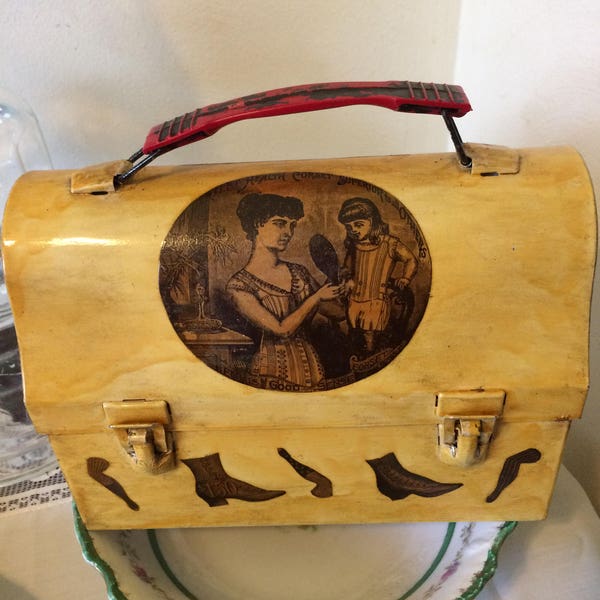 1950s Lunch Box - Etsy