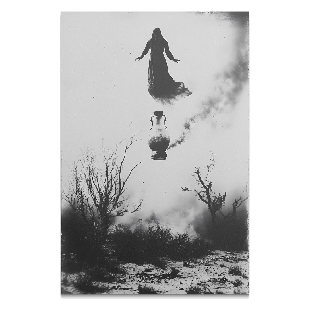 The Djinn Premium Matte/glossy Paper Poster, Victorian Vintage, Gothic ...