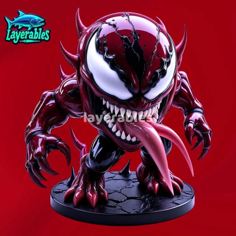 Chibi Carnage 3D Printable STL File - Etsy