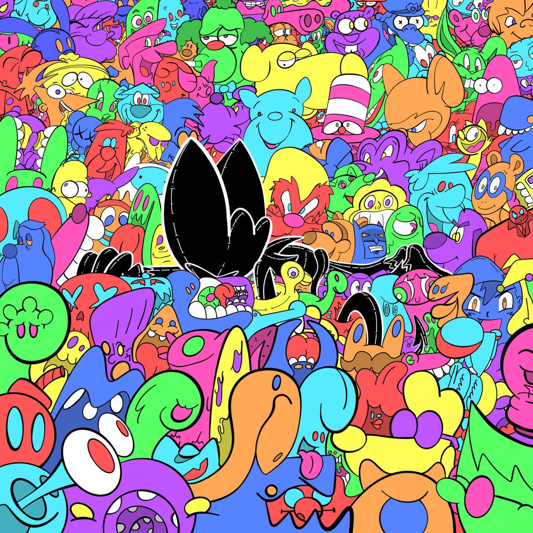 Monster | ADHD - Limited Edition Art Print (16x16 In) by KAM - Etsy