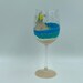 Sandy Beach Hand Painted Glasses set of 4 - Etsy