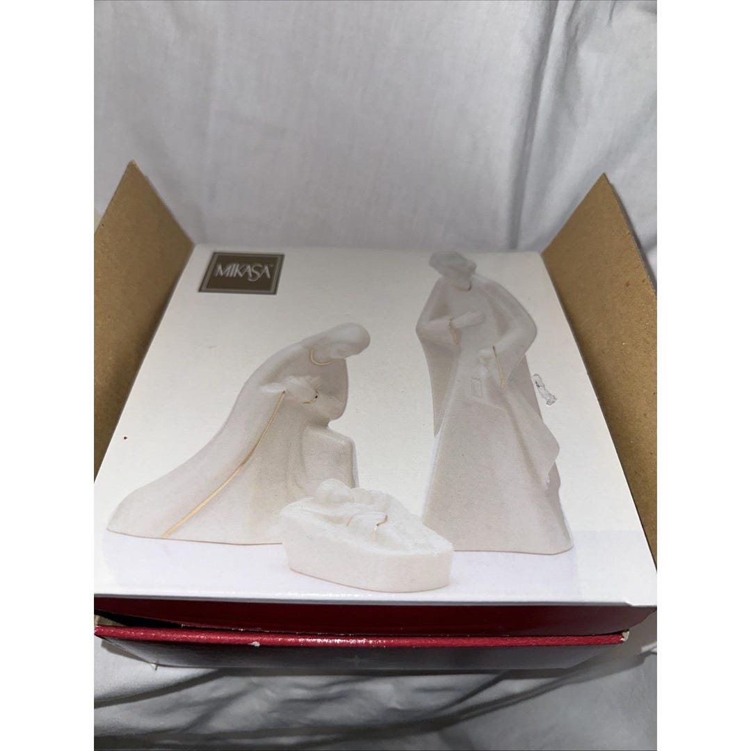 VINTAGE Mikasa Holy Night Nativity Set KT421-995 - Etsy
