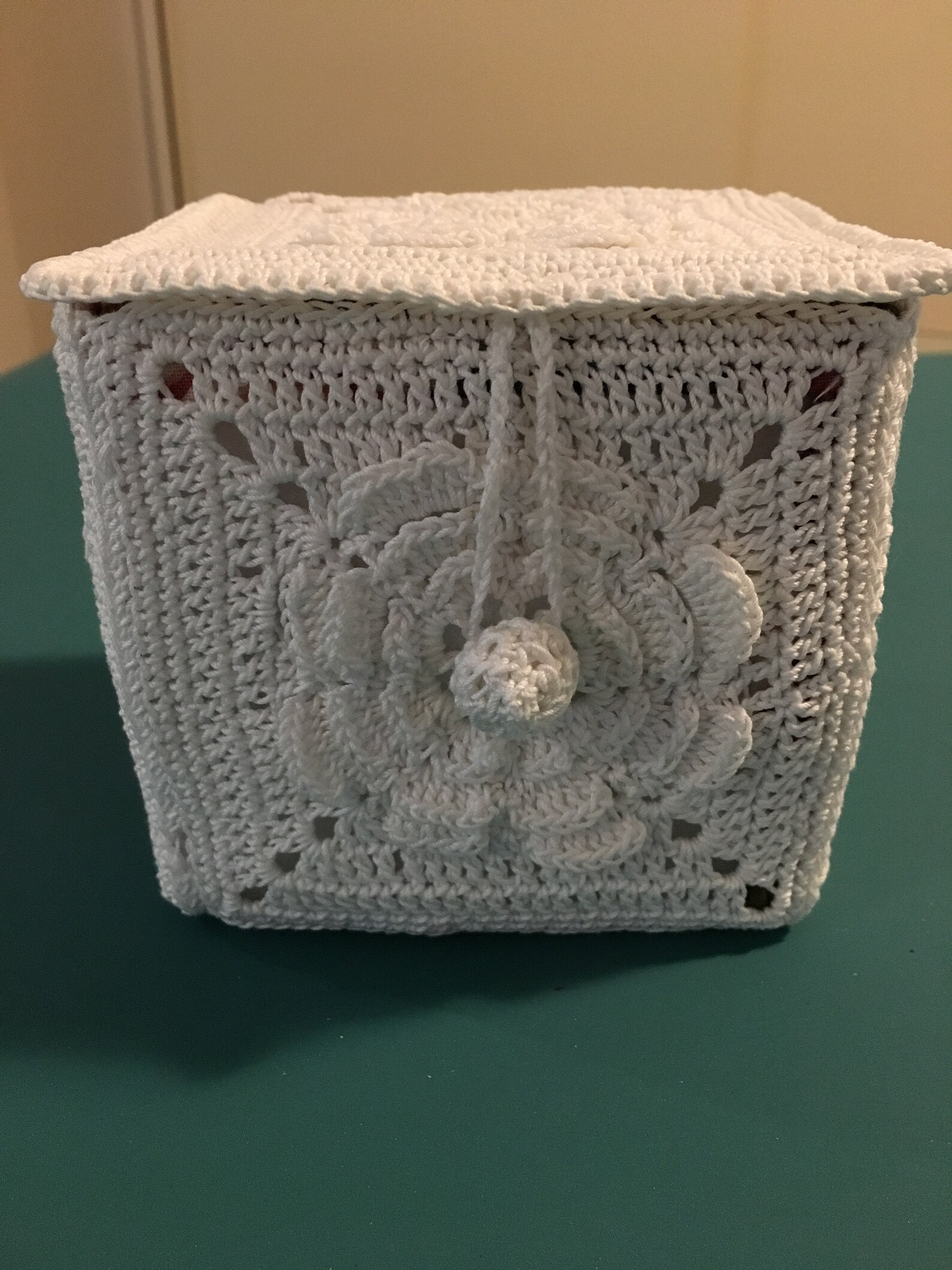 Small Crocheted Treasure/trinket/jewelry Box Lined - Etsy