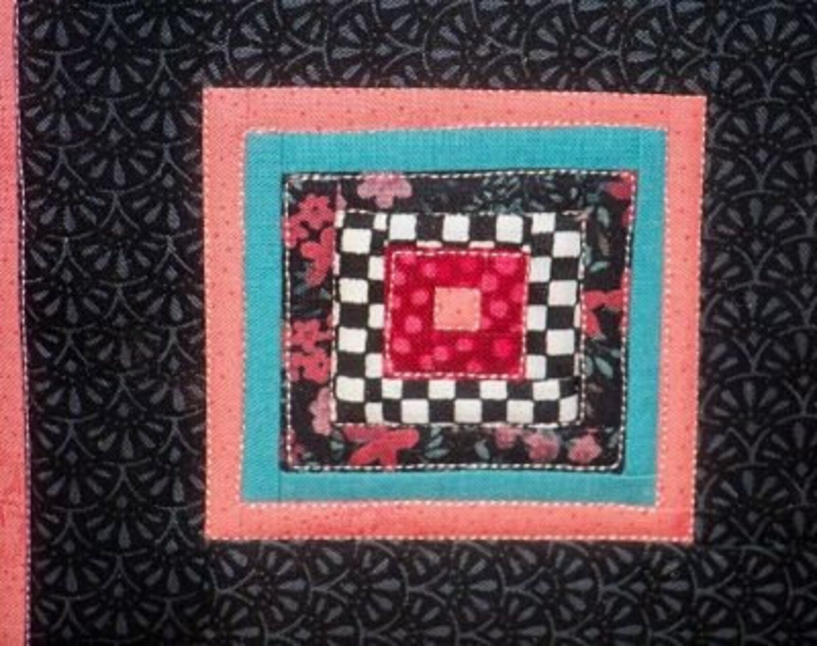 Mini Quilt in Shadow Box Frame - Etsy
