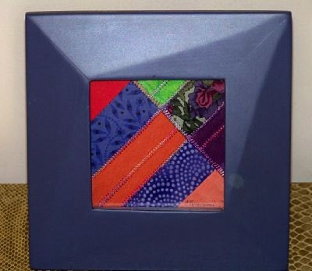 Framed Mini Strip Quilt - Etsy