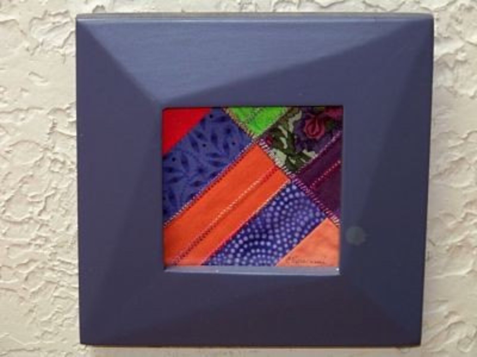 Framed Mini Strip Quilt - Etsy