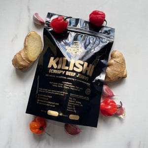 SPICY KILISHI JERKY - 110G - Etsy