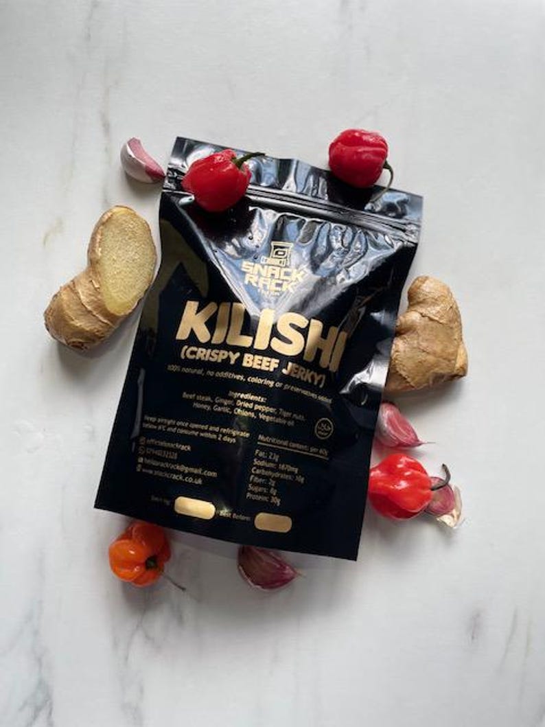 SPICY KILISHI JERKY - 110G - Etsy