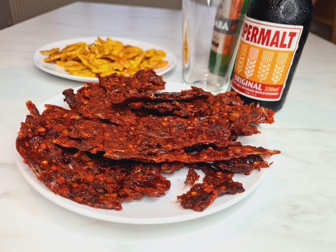Authentic Nigerian Kilishi – Spicy African Beef Jerky – Gourmet Dried ...