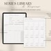 Digital Reading Journal Reading Log Book Tracker and Reading Planner ...