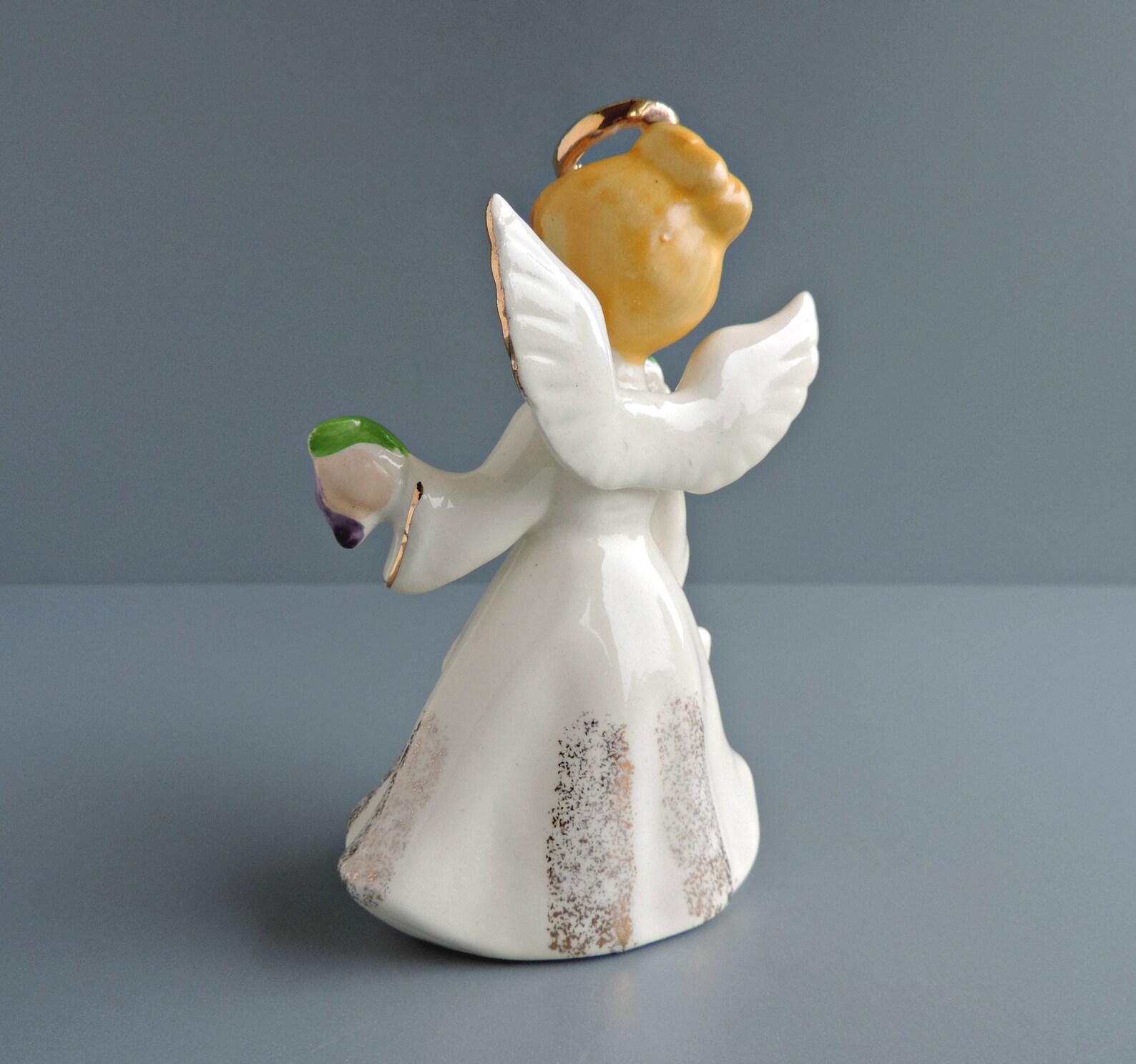 Vintage November Angel Figurine Birthday Girl Fruit - Etsy