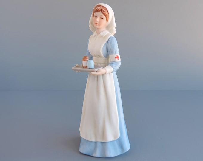 Vintage Enesco Nurse Figurine "angel of Mercy" #600857 | Treasured ...