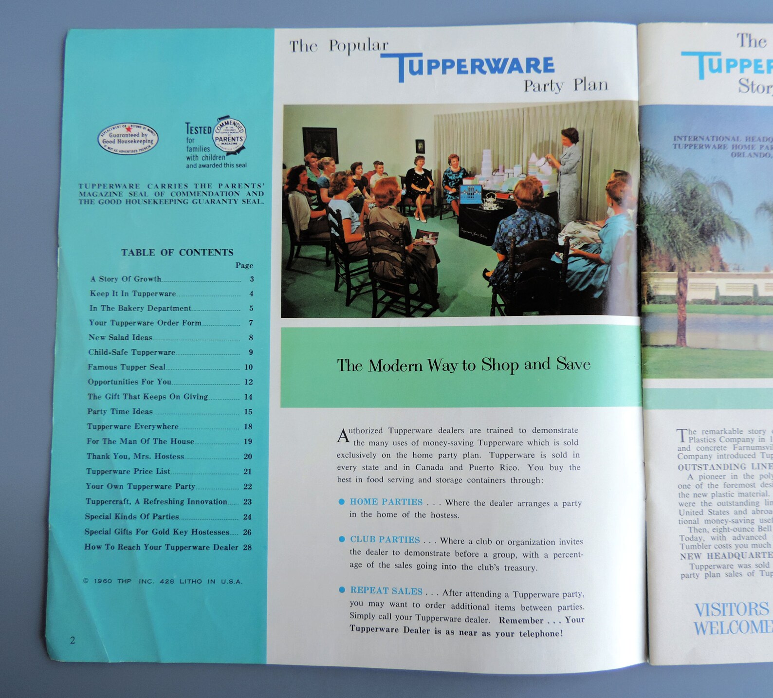 Vintage 1960 Tupperware Catalog Booklet Pamphlet Sales | Etsy