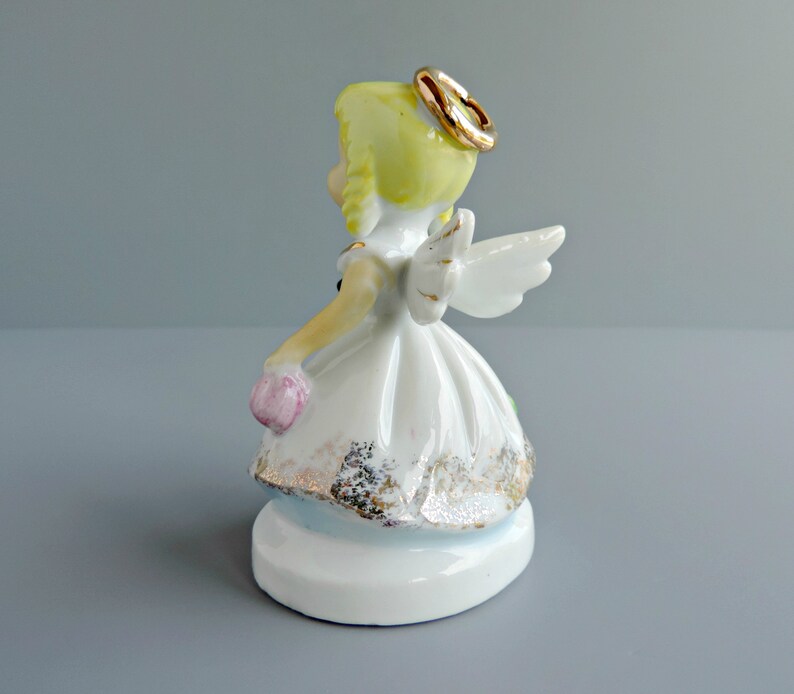 Vintage Enesco October Angel of the Month Figurine Birthday | Etsy
