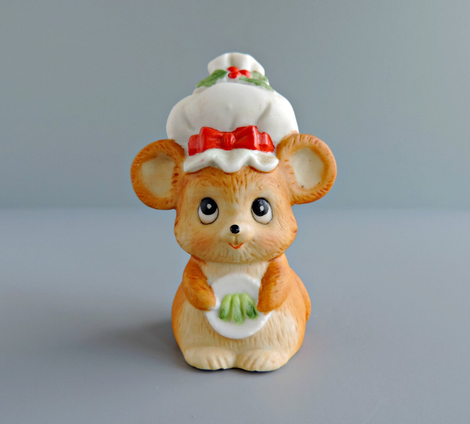 Vintage Lefton Christmas Mouse Bell Figurine Retro Holiday - Etsy