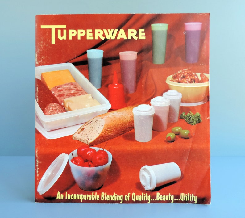 Vintage 1960 Tupperware Catalog Booklet Pamphlet Sales | Etsy