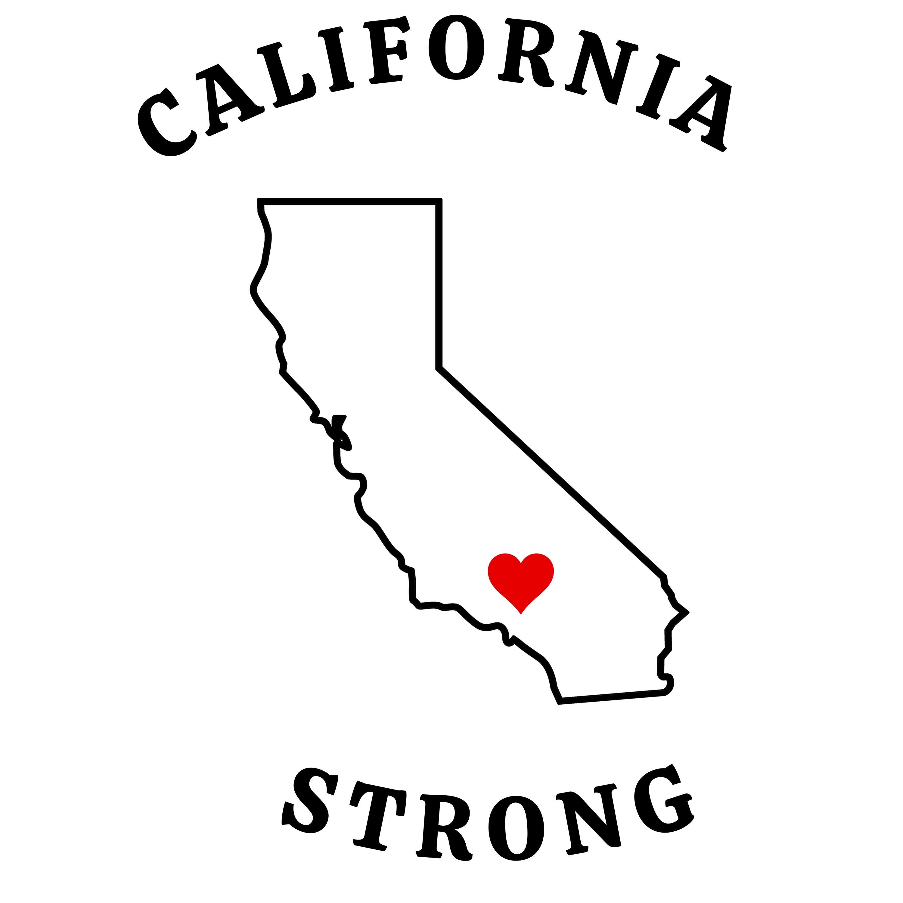 California Strong Png, Jpg Download - Support California, Pray for ...
