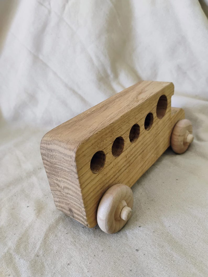 Wooden School Bus - Etsy