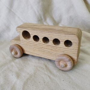 Wooden School Bus - Etsy