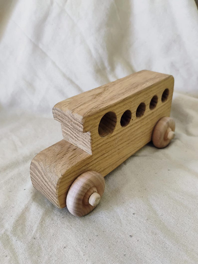 Wooden School Bus - Etsy