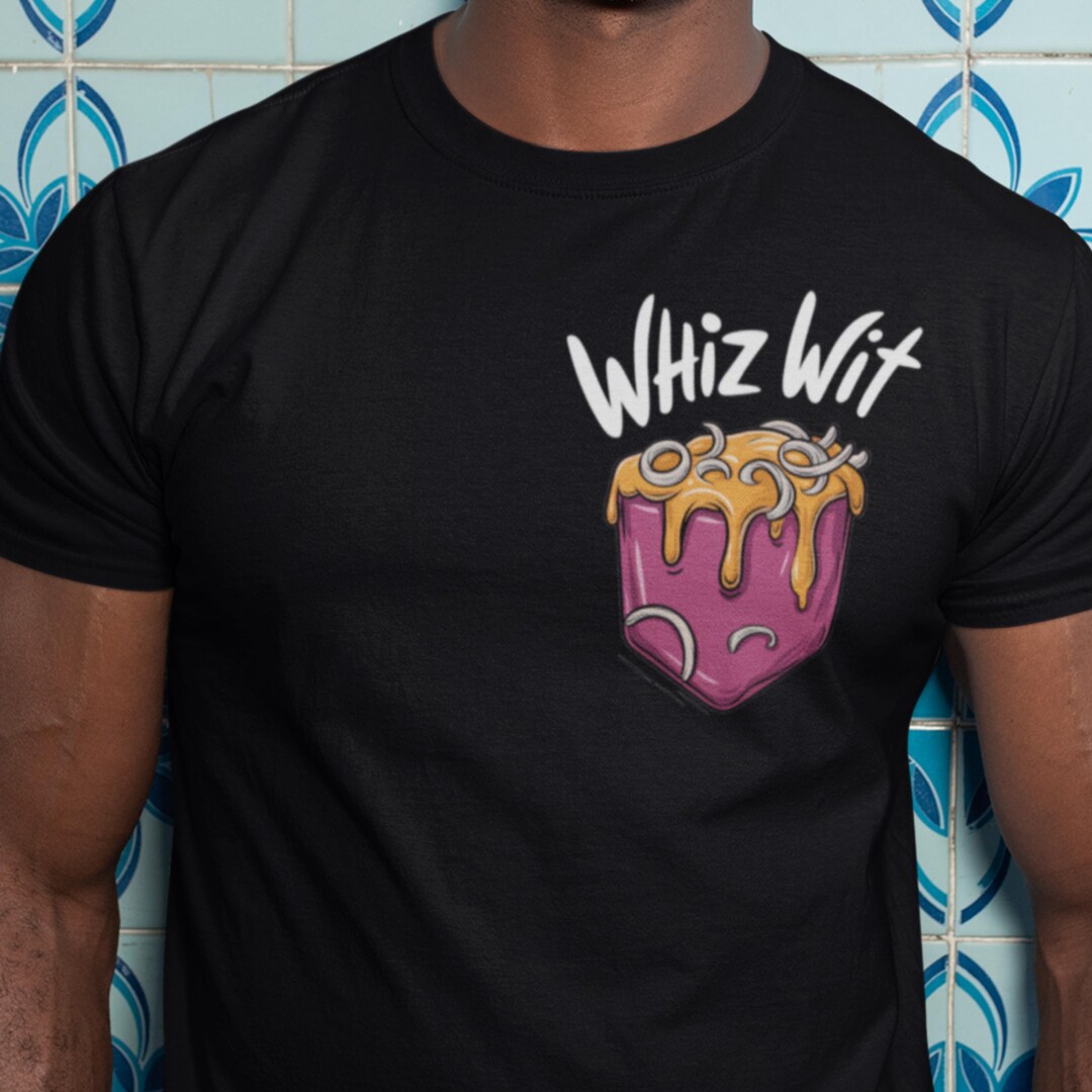 Whiz Wit Philly Cheesesteak T-shirt, Super Bowl Game Day Gear ...