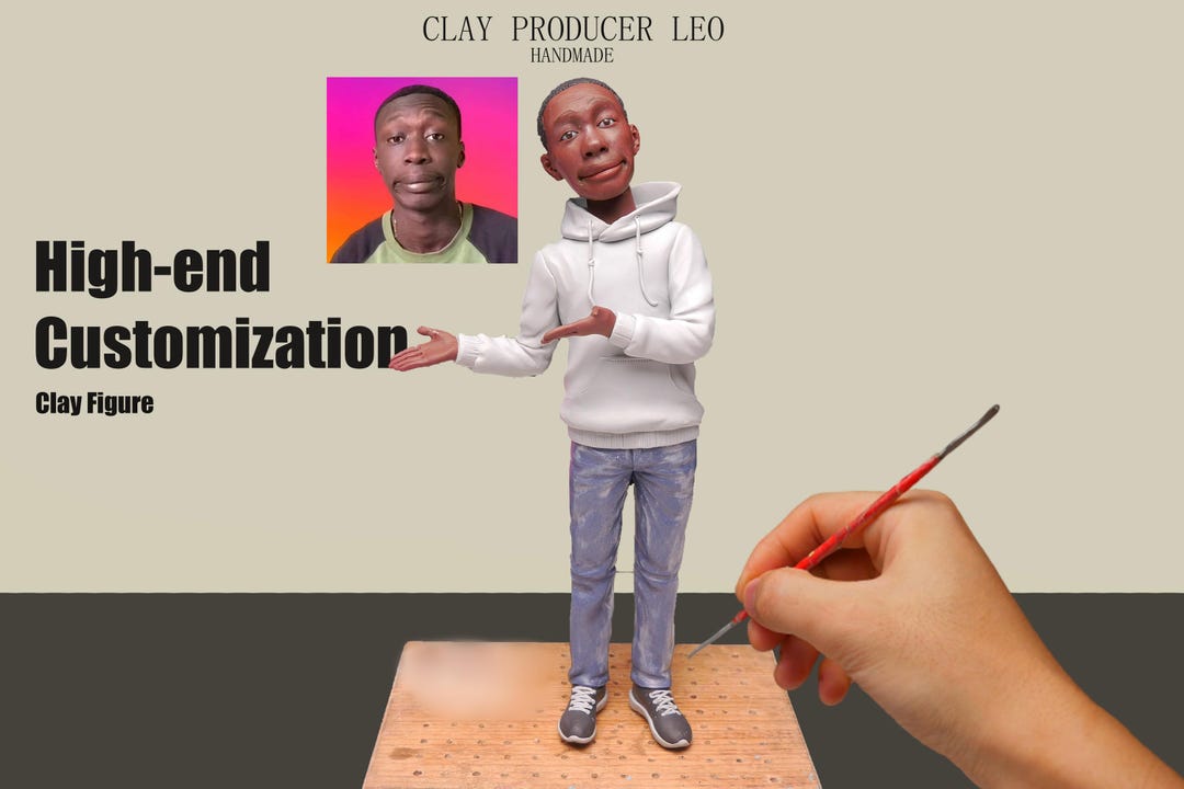 Custom Action Figure, Clay Figure ,bobbleheads,custom Statue Based on ...