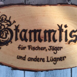 Stammtisch Sign German Gifts German Sign Reserved Table - Etsy Canada