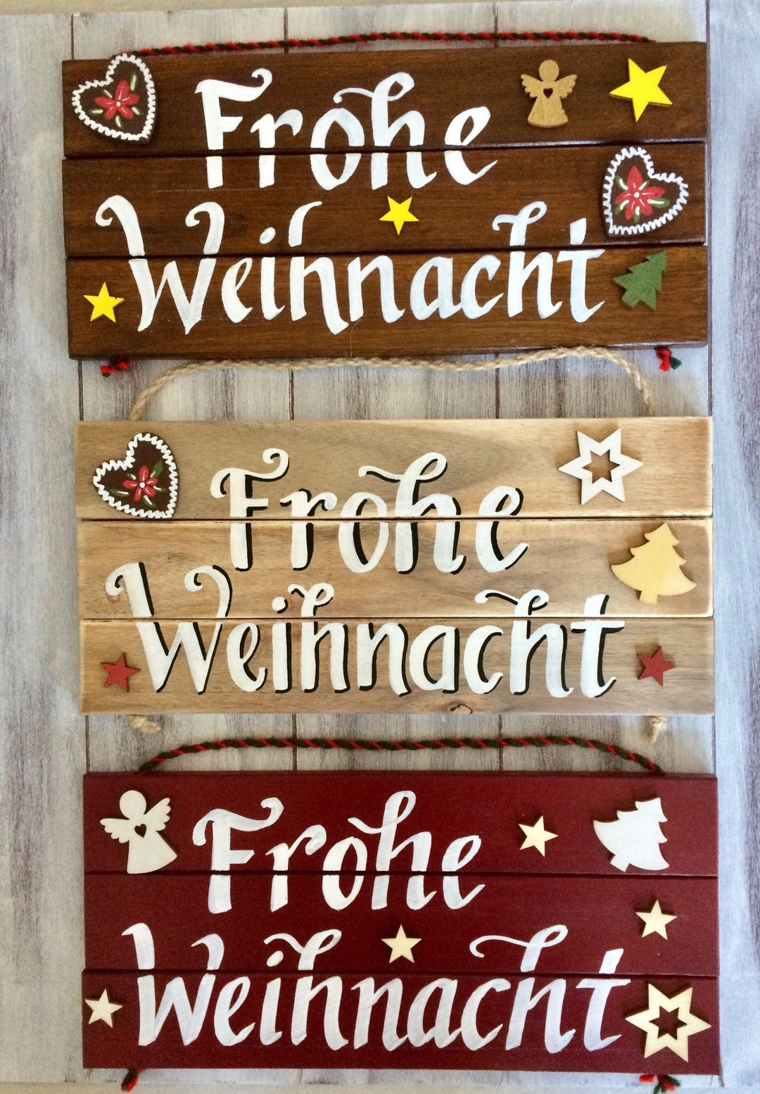 German Christmas, German Sign, German Gifts, German Decor, Christmas ...