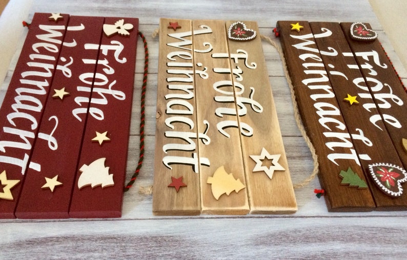 German Christmas German Sign German Gifts German Decor | Etsy