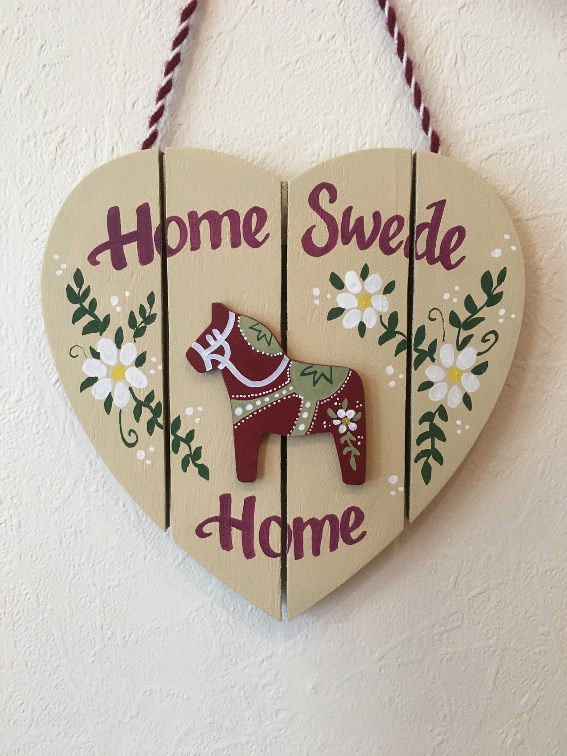 Swedish Welcome Sign Swedish Gifts Scandinavian Decor | Etsy