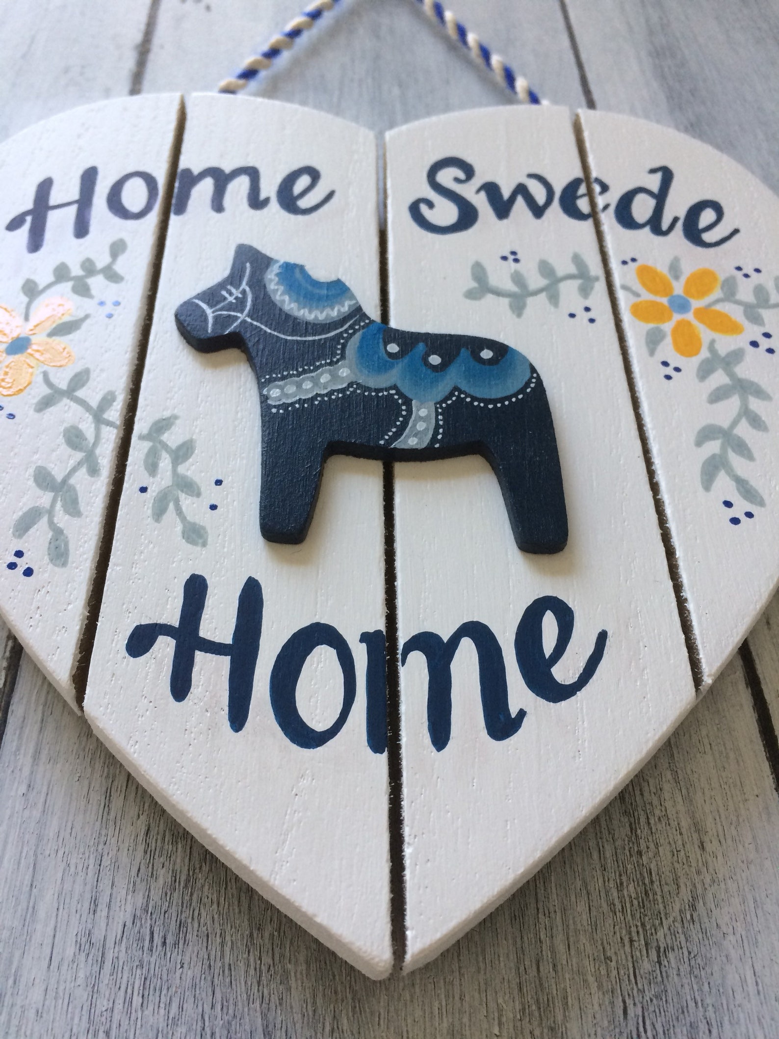 Swedish Welcome Sign Swedish Gifts Scandinavian Decor | Etsy