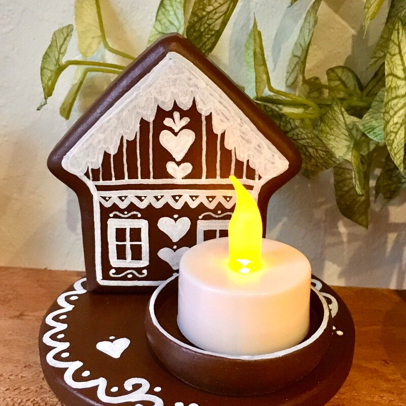 Gingerbread Candles - Etsy