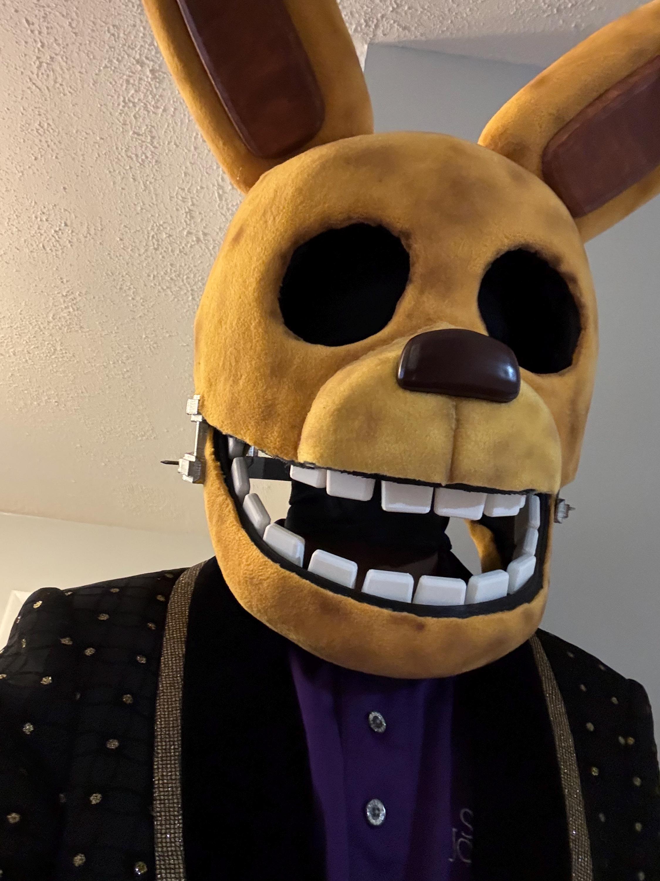 Game Spring Bonnie Cosplay Head With Stand - Etsy