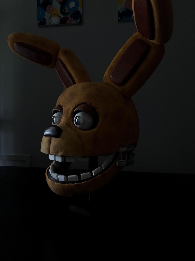 Game Spring Bonnie Cosplay Head With Stand - Etsy
