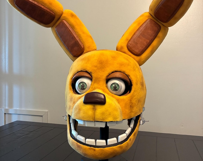 Game Spring Bonnie Cosplay Head With Stand - Etsy