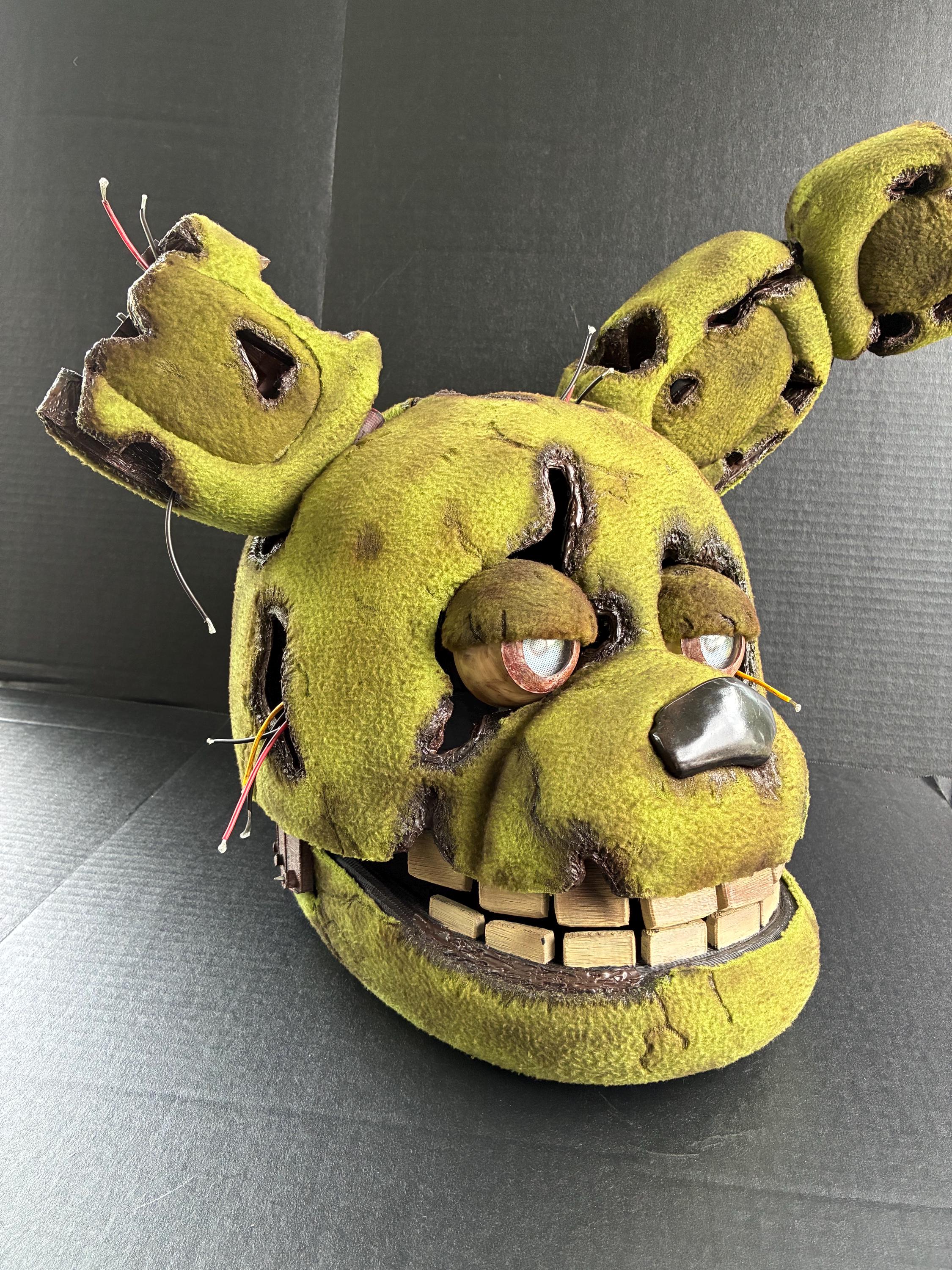 Springtrap FNAF Cosplay Head - Etsy