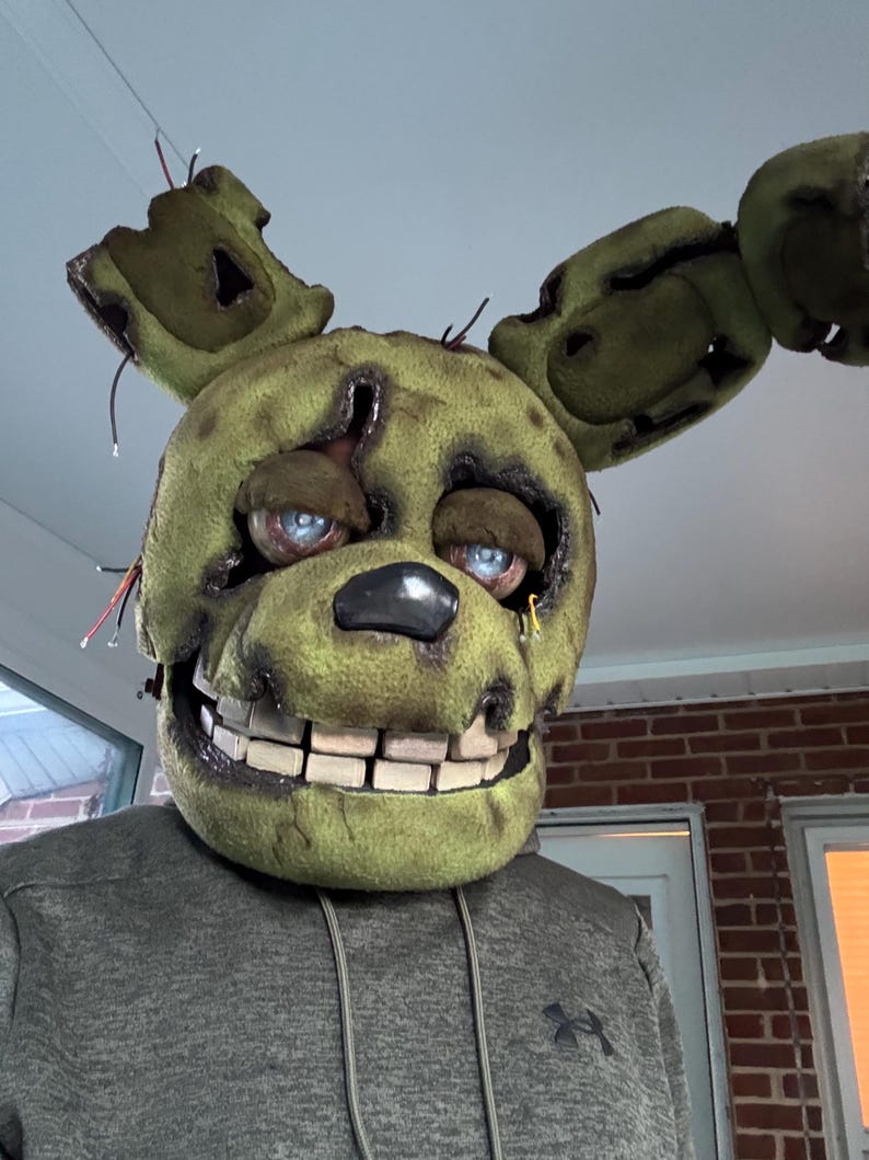 Springtrap FNAF Cosplay Head - Etsy