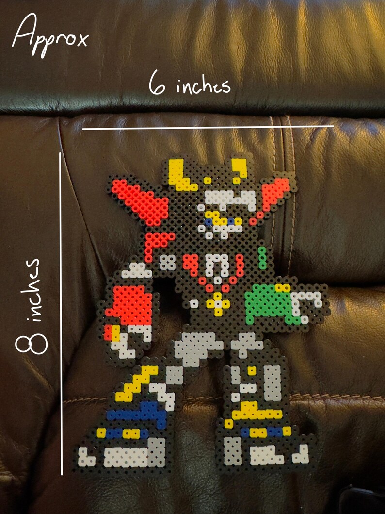 Voltron Mech Robot Perler Pixel Art - Etsy