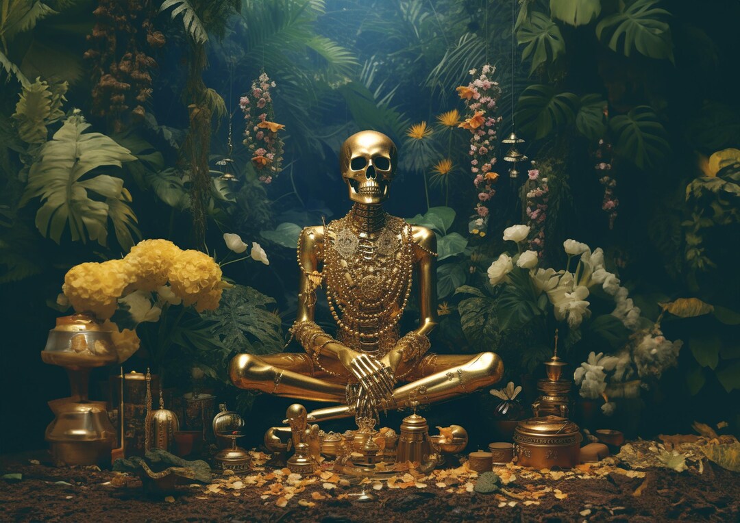 Rare Bone Art 11 Only Skeleton Art, Sacred Art, Gothic Art, Dark ...