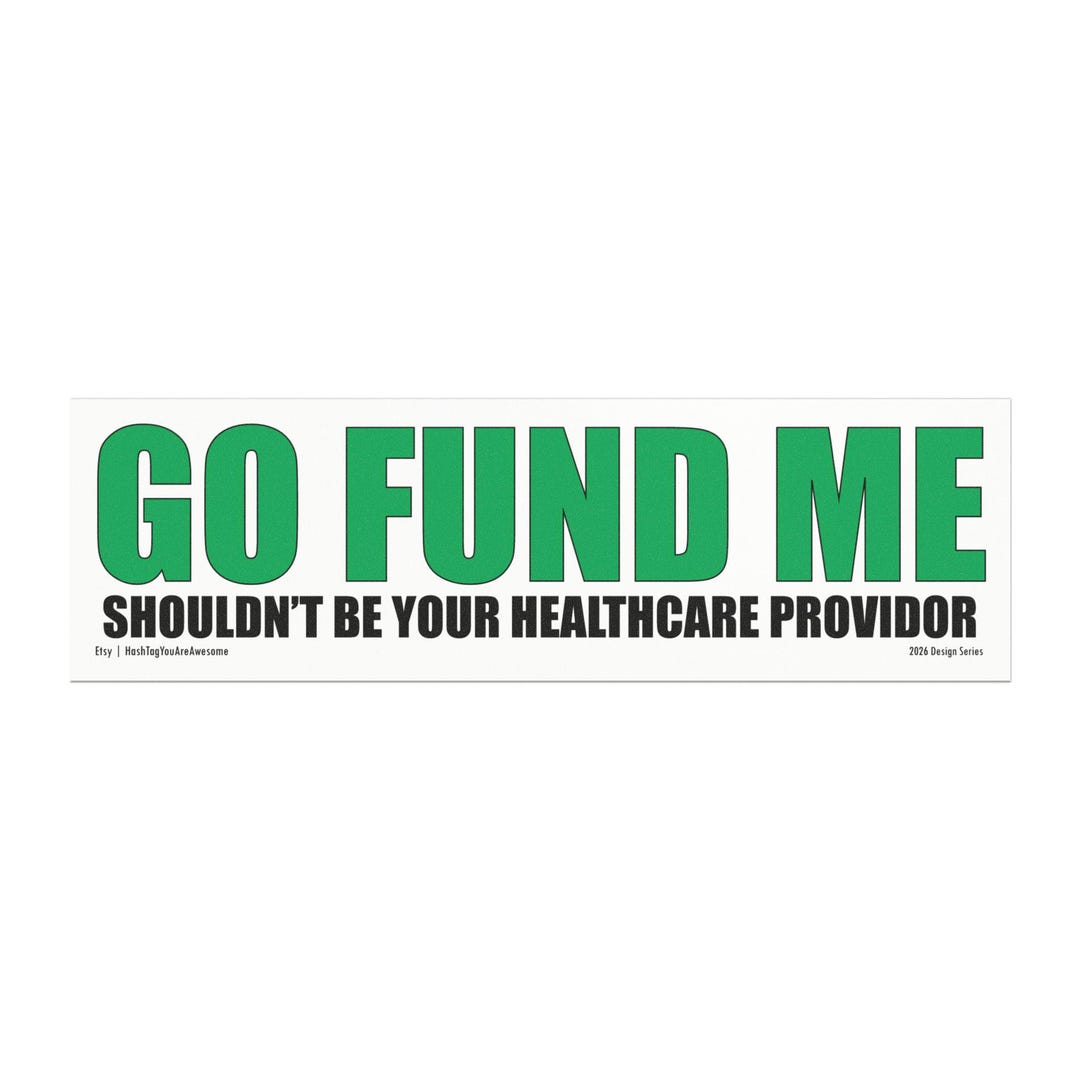 Go Fund Me CAR MAGNET | Car Magnets | Bumper Sticker | Activism ...