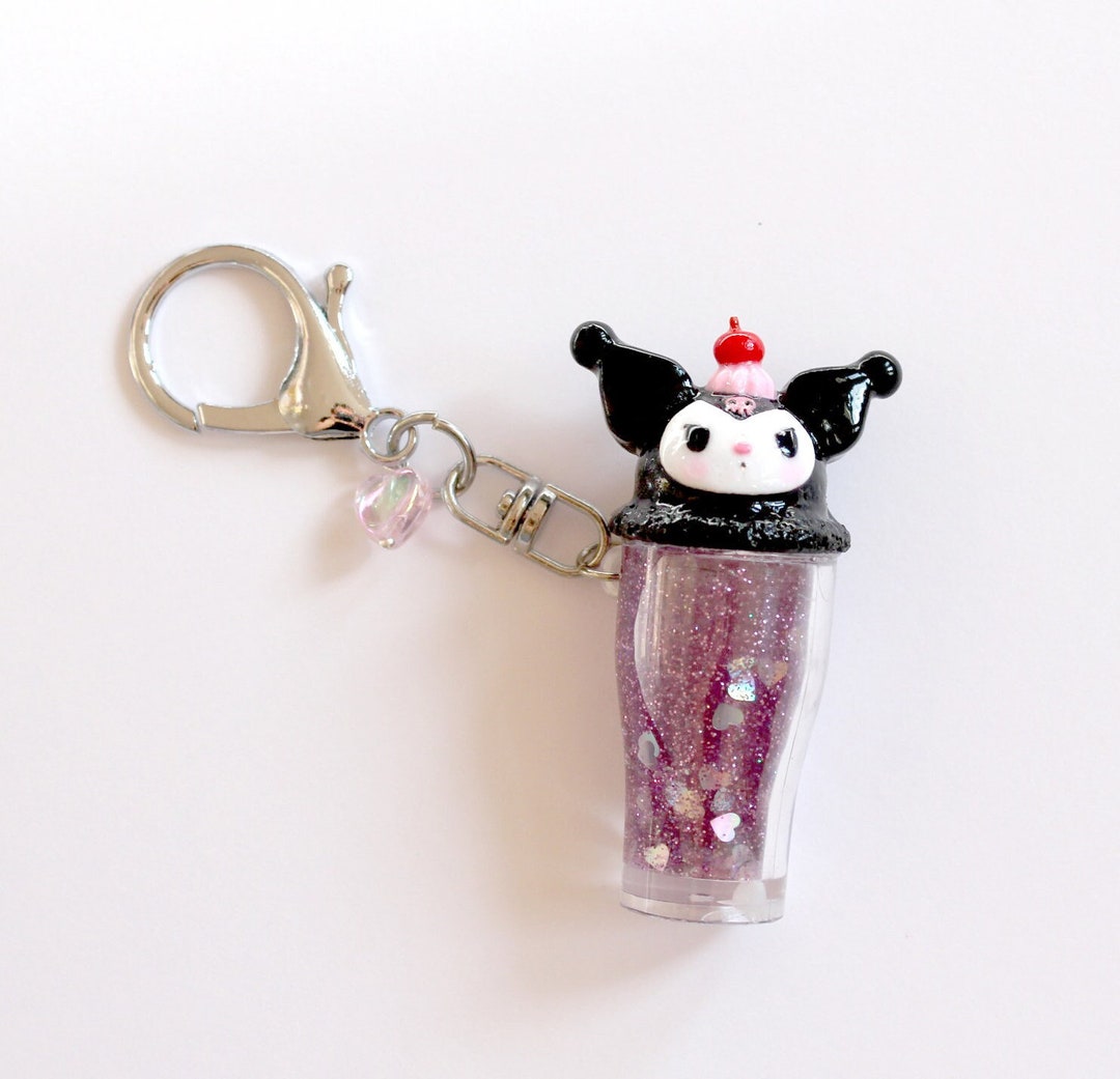 Kuromi Ice Cream Soda Keychain - Etsy