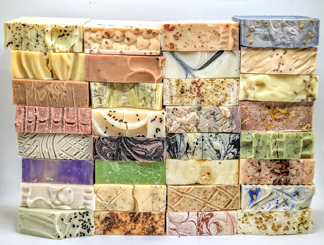 Artisan Soap Gift Box: 6-natural Tallow, Shea & Goat Milk Soaps - Etsy