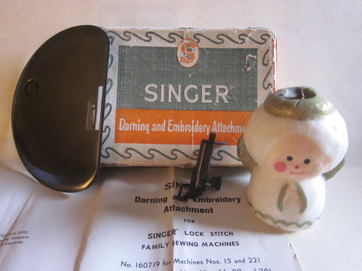 Vintage Rare Singer Darning Embroidery Set 160719 for 221 and | Etsy